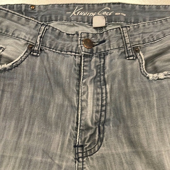 Kenneth Cole New York | Jeans | Kenneth Cole Gray Denim Jeans 33x3 ...
